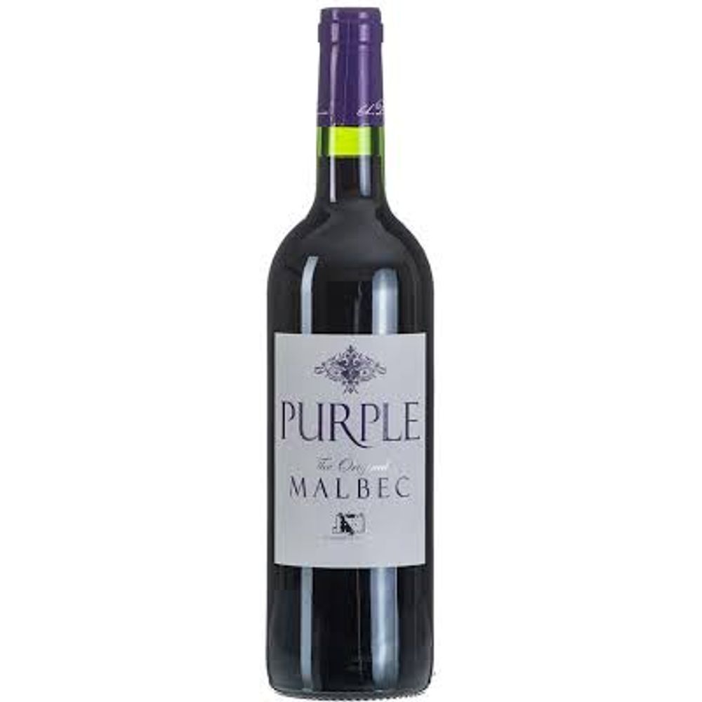 Vino tinto purple malbec 750 ML - Terrua